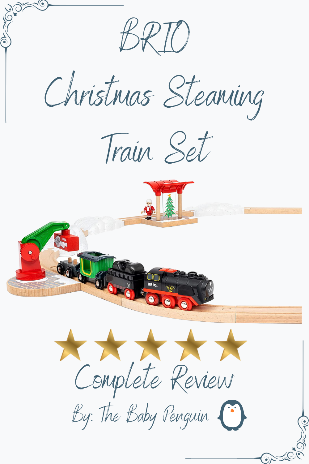 BRIO Christmas Steaming Train Set 36014 | BRIO WORLD Review